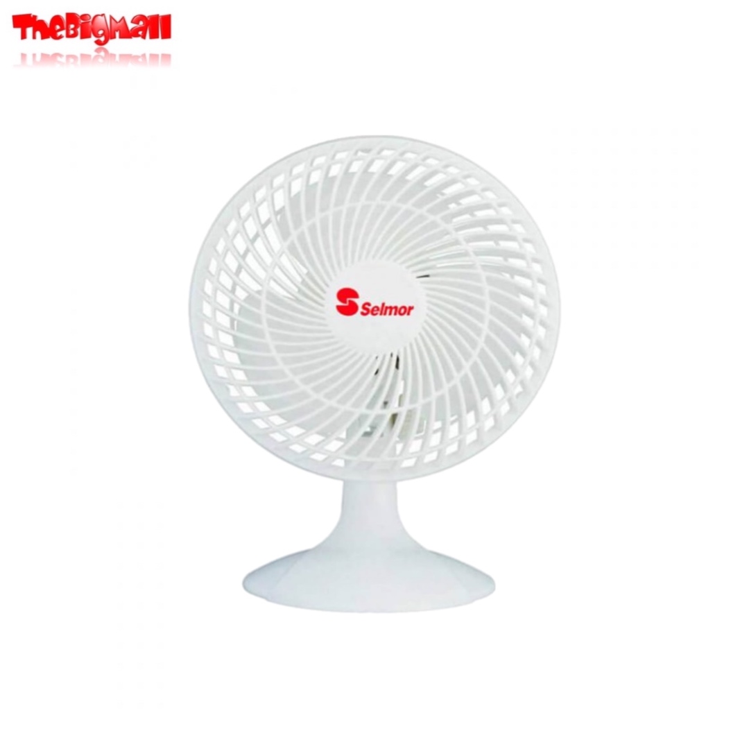 מאוורר שולחני 6 אינץ׳ כולל תופסן מבית סלמור Selmor דגם FJ-15A