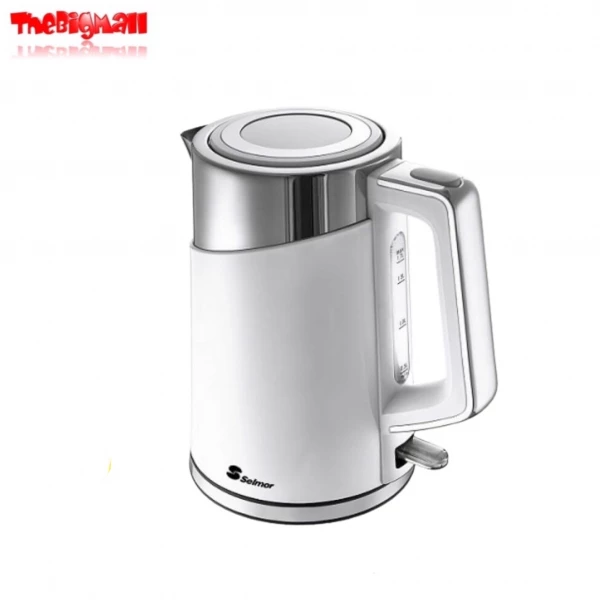 קומקום חשמלי 2000W מבית סלמור Selmor דגם SE-499 לבן